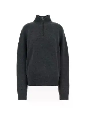 Extreme Cashmere N°235 Hike Half-zip Knitted Sweater