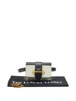 Prada Cahier Logo-detail Belt Bag