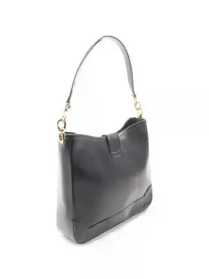 Celine Leather Turn-lock Tote Bag