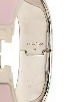 Hermès Wide Enamel Clic Clac H Bracelet Pm