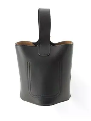 Loewe Pebble Bucket Bag Satchel - Black