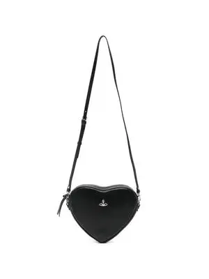 VIVIENNE WESTWOOD Alexa Heart Crossbody Bag - Black