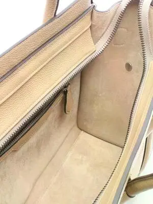Celine Luggage Micro Shopper Tote Bag