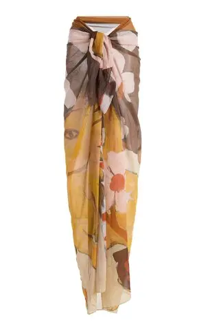 SOLEIL SOLEIL Square Cotton Pareo - Multi