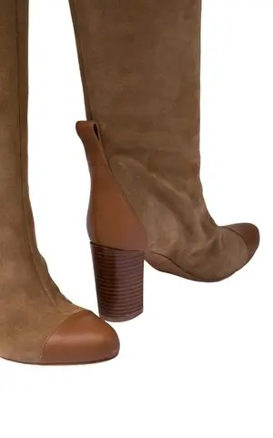 ODISSI Lia Suede Knee-high Boots
