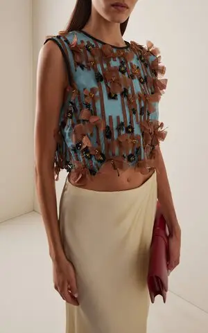 Rachel Comey Yana Embellished Top