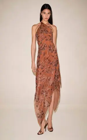 Alexis Laurent Dress - Bronze