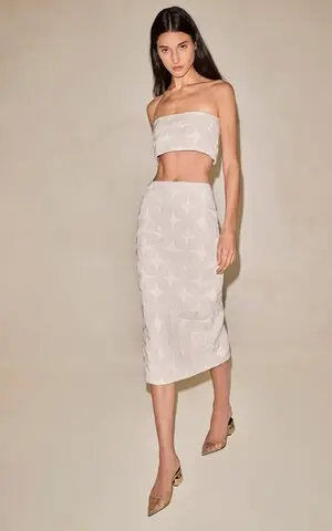 Alexis Leo Top - Ivory