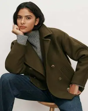 Veronica Beard Franklin Dickey Coat - Cypress