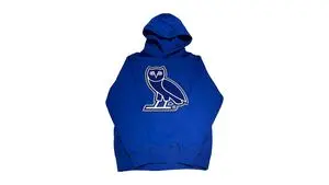OVO X Mr Cartoon La Dodgers Og Owl Hoodie - Blue