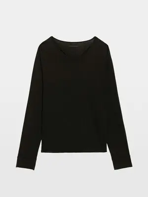 Zadig&Voltaire Monastir Henley T-shirt - Black