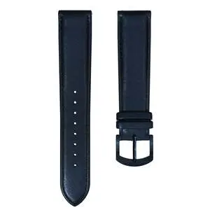 Lilienthal Berlin Dark Glossy Leather Strap
