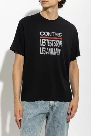 Vetements T-shirt With A Vintage Effect