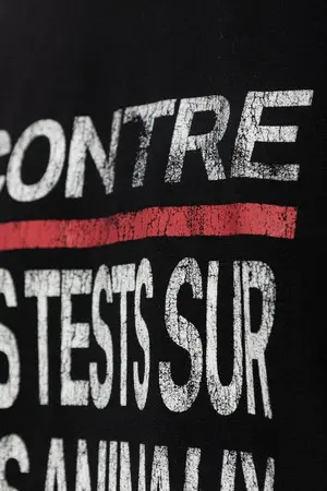 Vetements T-shirt With A Vintage Effect