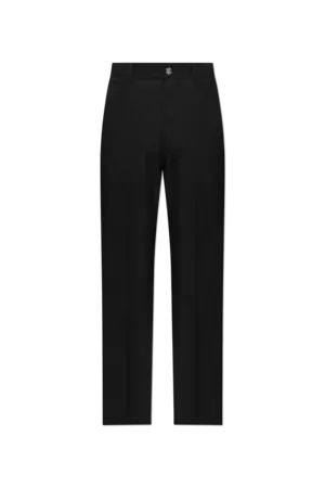 Amiri Creased Straight-leg Trousers - Black