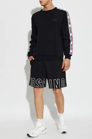 Moschino Shorts With Printed Logo