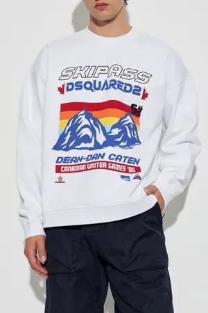 Dsquared2 Printed Crewneck Sweatshirt