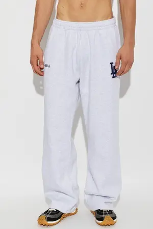 SPORTY & RICH Sweatpants From The ‘s&r X La Dodgers’ Collection