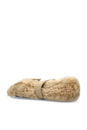 Marni Furry Ballet Flats