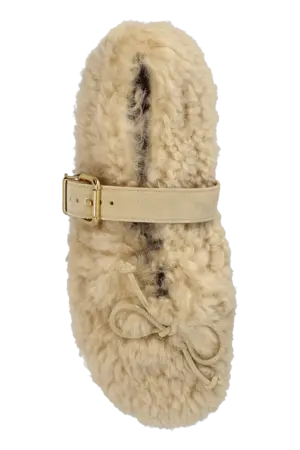 Marni Furry Ballet Flats