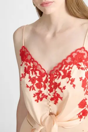 Ermanno Scervino Floral-lace Top
