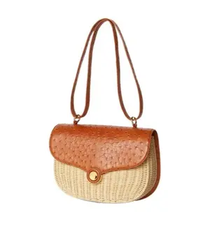 Loro Piana Ghiera Medium Woven Bag