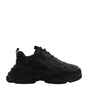 Balenciaga Triple S Lace-up Sneakers - Black