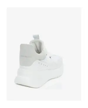 Alexander McQueen Ivo Leather Sneakers - White