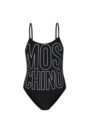 Moschino One-piece Swimsuit - Black