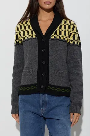 Marni Wool Cardigan With Pockets