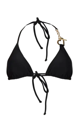 Moschino Bikini Top - Black
