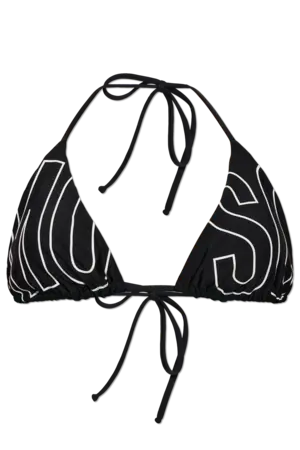 Moschino Bikini Top - Black