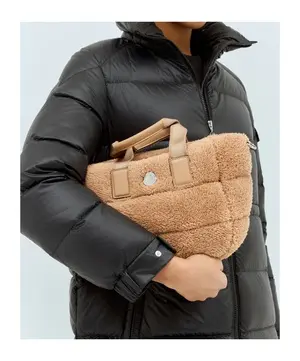 Moncler Caradoc Teddy Mini Tote Bag