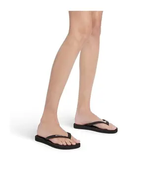 Balenciaga Logo Printed Thong Sandals