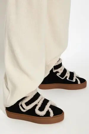Inuikii Shearling Velcro Wedge” Wedge Shoes