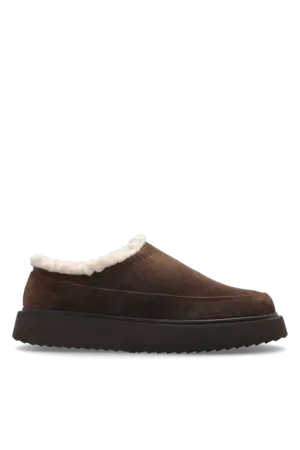 Inuikii Classic Micro Suede Slip-on Shoes - Brown