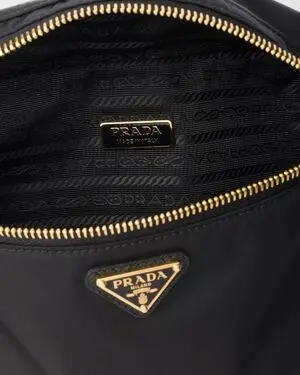 Prada Re-nylon And Saffiano Leather Belt Bag