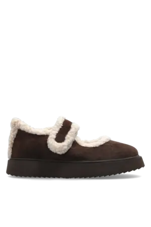 Inuikii Shearling M.j.’ Shoes - Brown