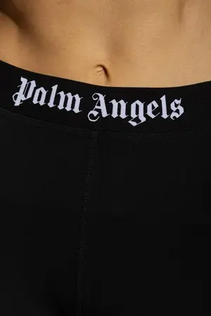 Palm Angels Leggings With Logo