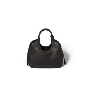 Miu Miu Ivy Nappa Leather Tote Bag