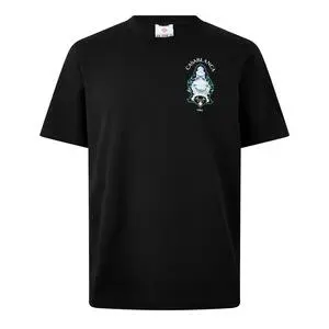 Casablanca Printed T-shirt - Black