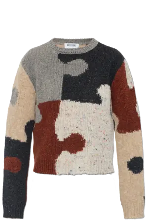 Moschino Crew Neck Sweater - Multicolour