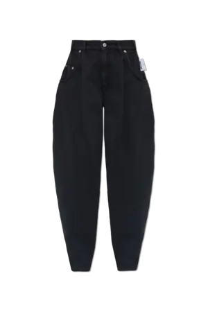 Moschino Pleated Jeans - Black