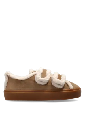 Inuikii Shearling Low Velcro’ Sport Shoes - Brown