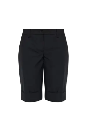 Moschino Wool Shorts - Black