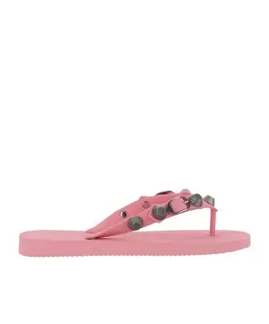 Balenciaga Cagole Thong Sandals - Pink