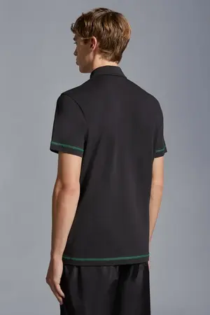 Moncler Logo Patch Polo Shirt