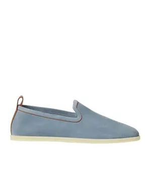 Loro Piana Venice Walk Loafers - Brisk Blue