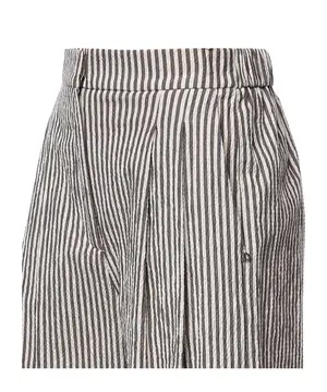 OTTOD'AME Striped Tailored Shorts