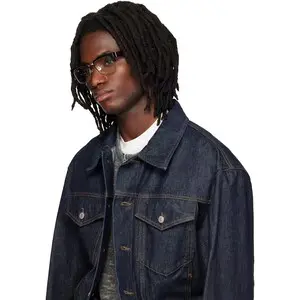 Matsuda Square Tortoiseshell Acetate And Metal Eyeglasses